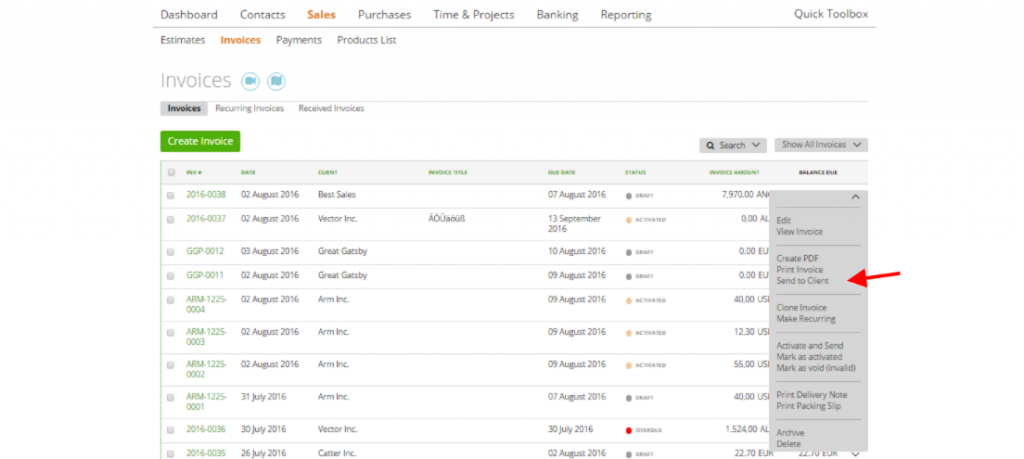 Pro Forma Invoice – Zistemo Knowledge Base