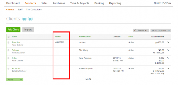 The ‘Client Number’ for Clients – Zistemo Knowledge Base