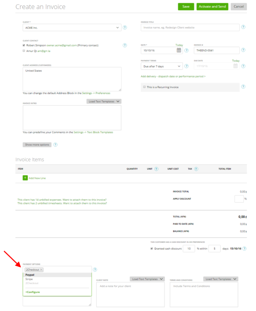 2Checkout Payment Gateway – Zistemo Knowledge Base