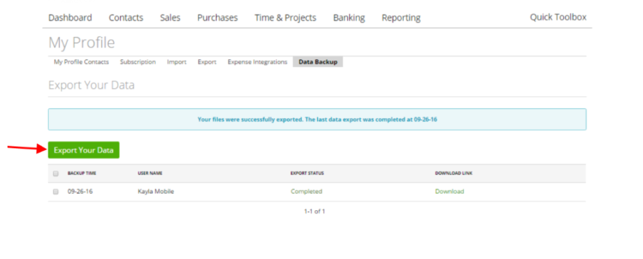 Export Zistemo Knowledge Base 7800