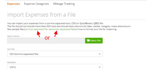 Import Expenses – Zistemo Knowledge Base