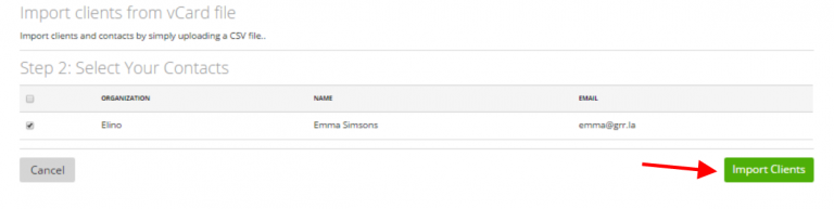 Import Clients & Export Contacts – Zistemo Knowledge Base