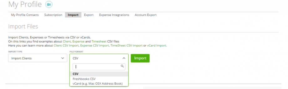 Import Clients & Export Contacts – Zistemo Knowledge Base