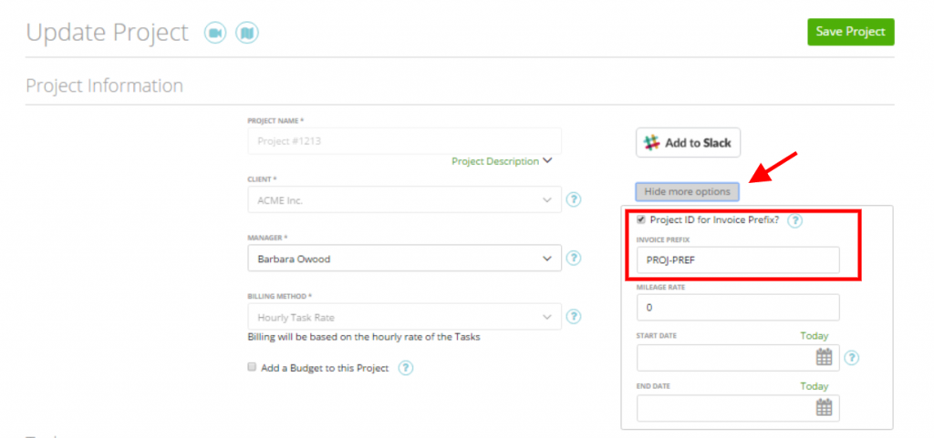Special prefix for invoices – Zistemo Knowledge Base