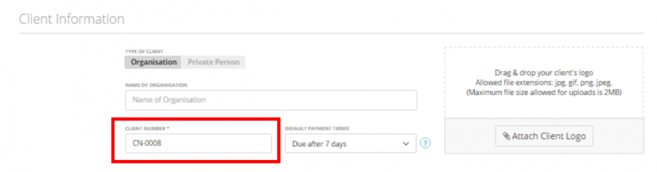 Create/update Client – Zistemo Knowledge Base