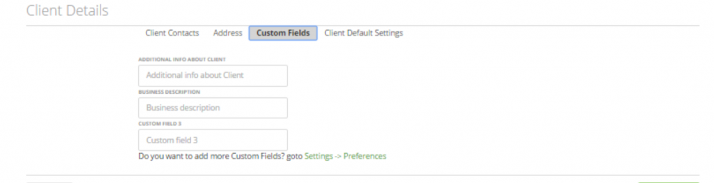 Create/update Client - Zistemo Knowledge Base