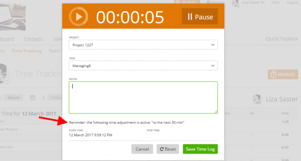 Adjustment of the Final Time – Zistemo Knowledge Base