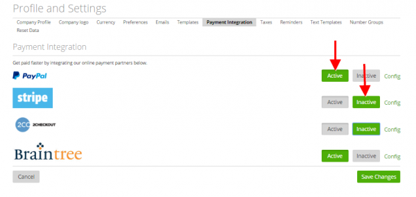 Payment Method Customization – Zistemo Knowledge Base
