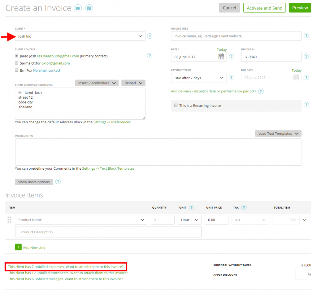 Add an Expense to Project – Zistemo Knowledge Base