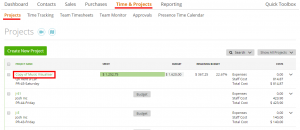 Using Projects – View/Edit/Create a Project from an estimate – Zistemo Knowledge Base