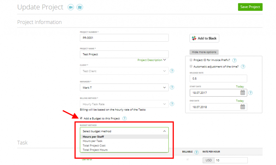 Project Budget Method – Zistemo Knowledge Base