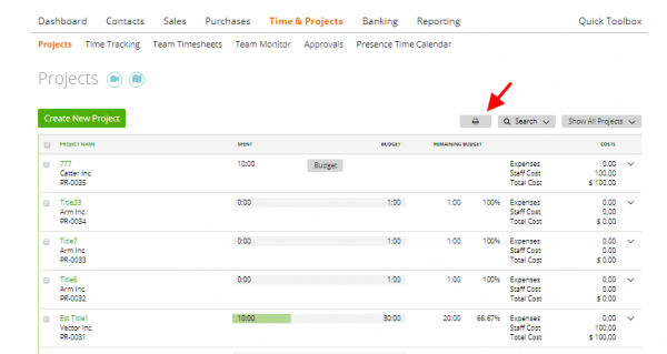 Projects Grid – Zistemo Knowledge Base
