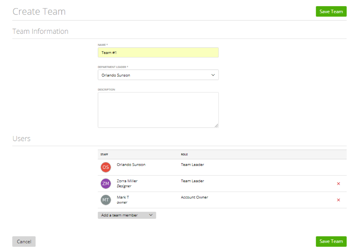 Teams – Zistemo Knowledge Base