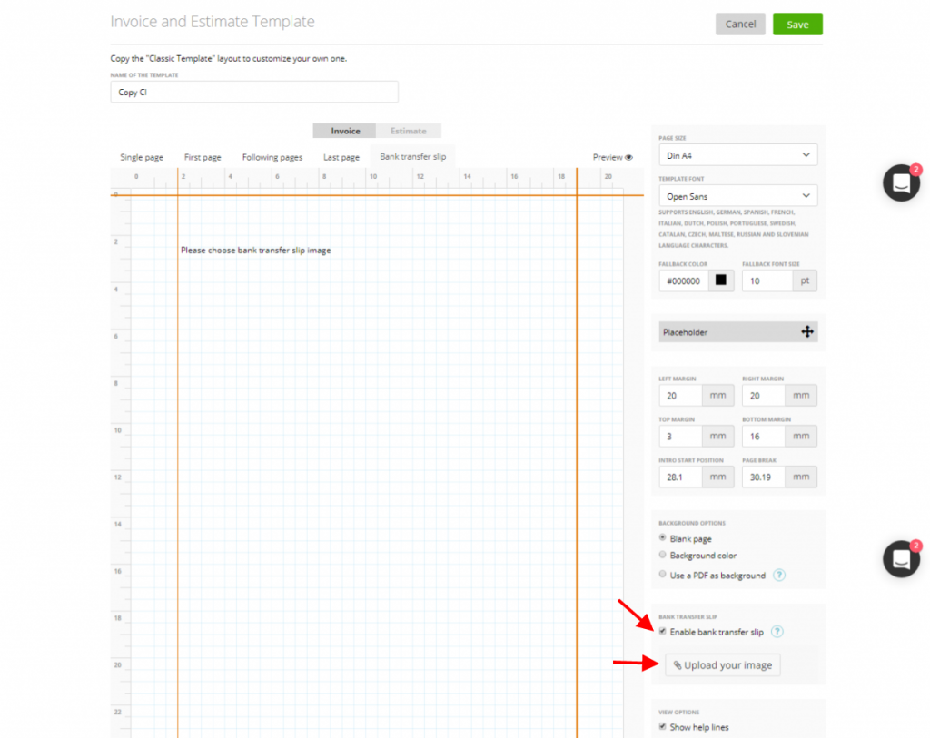 Bank Transfer Slip – Zistemo Knowledge Base