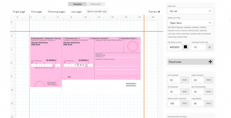 Bank Transfer Slip – Zistemo Knowledge Base