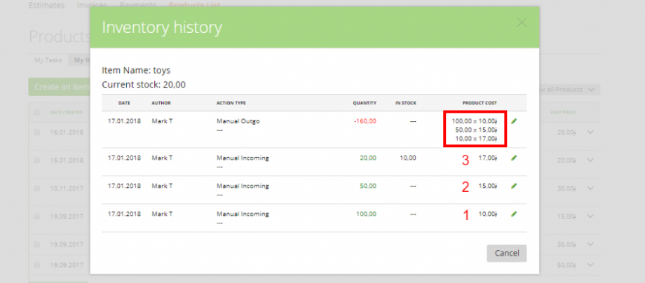 Inventory – Zistemo Knowledge Base