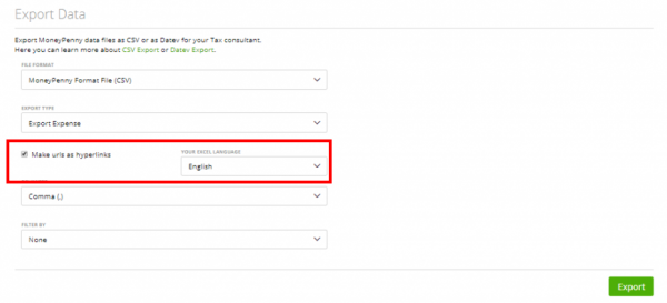Export Expenses – Zistemo Knowledge Base