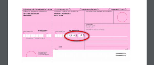 Bank Transfer Slip – Zistemo Knowledge Base