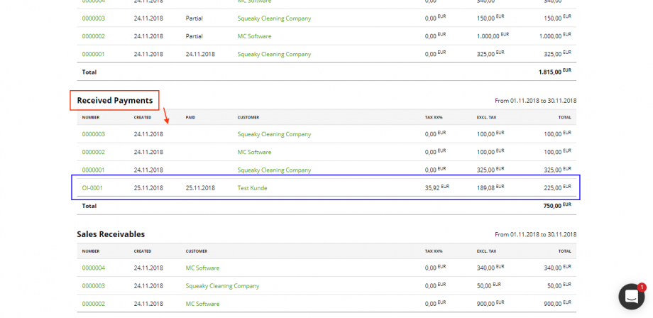 Payment without Invoice – Zistemo Knowledge Base