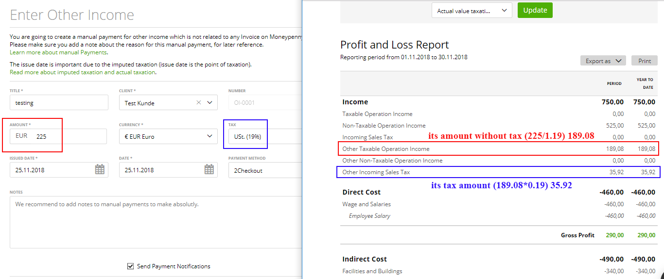 Payment without Invoice – Zistemo Knowledge Base