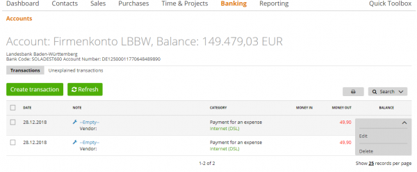 Using Expenses – Zistemo Knowledge Base