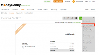 Italian Invoice XML – Zistemo Knowledge Base