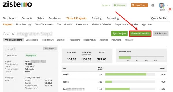 Asana Integration – Zistemo Knowledge Base