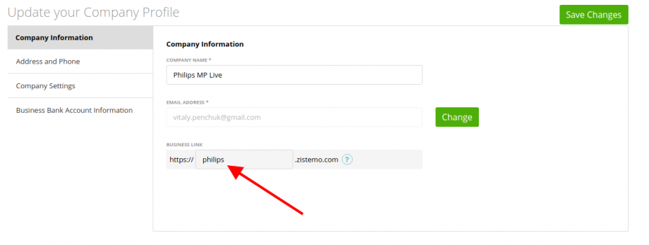 API Info – Zistemo Knowledge Base