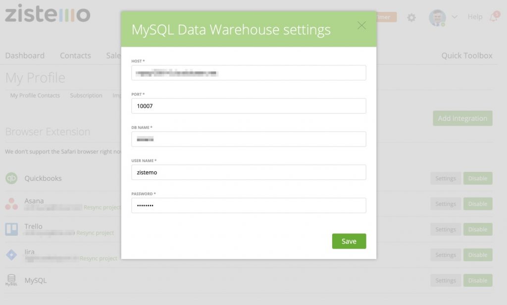 SQL Data Warehouse – Zistemo Knowledge Base