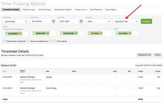 Timesheet Details – Zistemo Knowledge Base