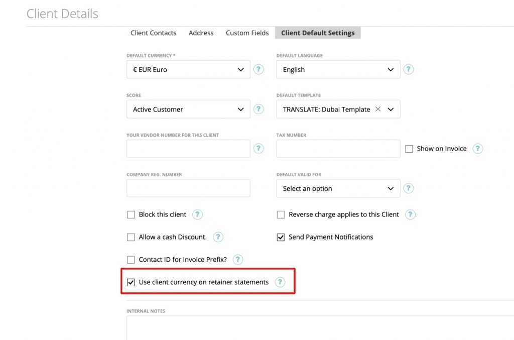 Retainer Grid – Zistemo Knowledge Base