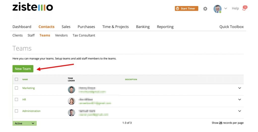 Teams – Zistemo Knowledge Base
