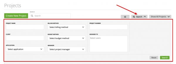 Projects Grid – Zistemo Knowledge Base