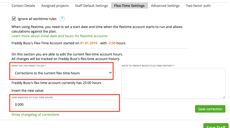 Attendance Flex Time - Advanced Settings/Flextime Settings - Zistemo ...