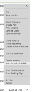 Void Invoice – Zistemo Knowledge Base