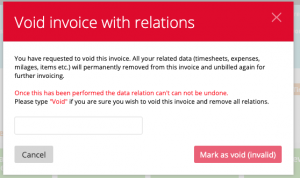 Void Invoice – Zistemo Knowledge Base