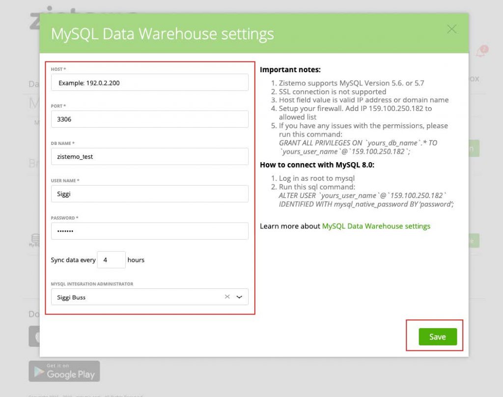 Set up SQL instances in Google Cloud SQL – Zistemo Knowledge Base