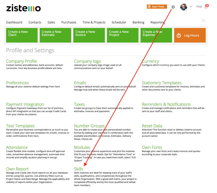 Skills – Zistemo Knowledge Base
