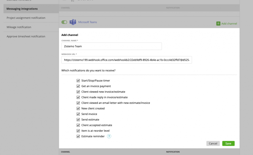 Microsoft Teams Integration – Zistemo Knowledge Base