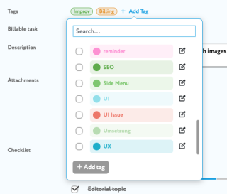 Task tags – Zistemo Knowledge Base