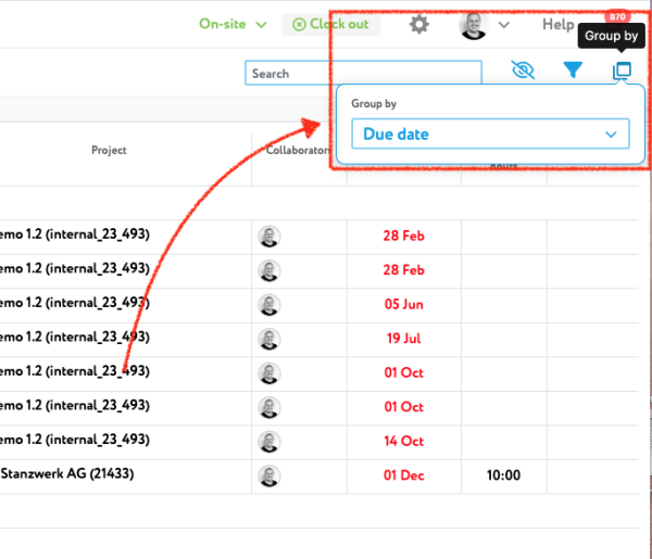 My Tasks – Zistemo Knowledge Base